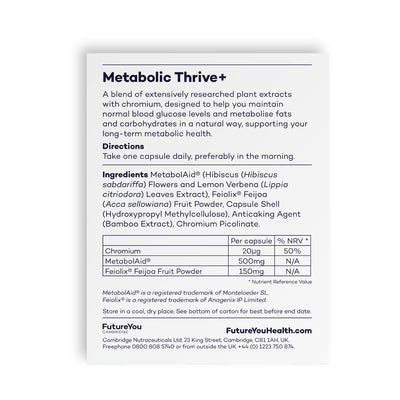 Metabolic Thrive+ | Weight Management Supplement