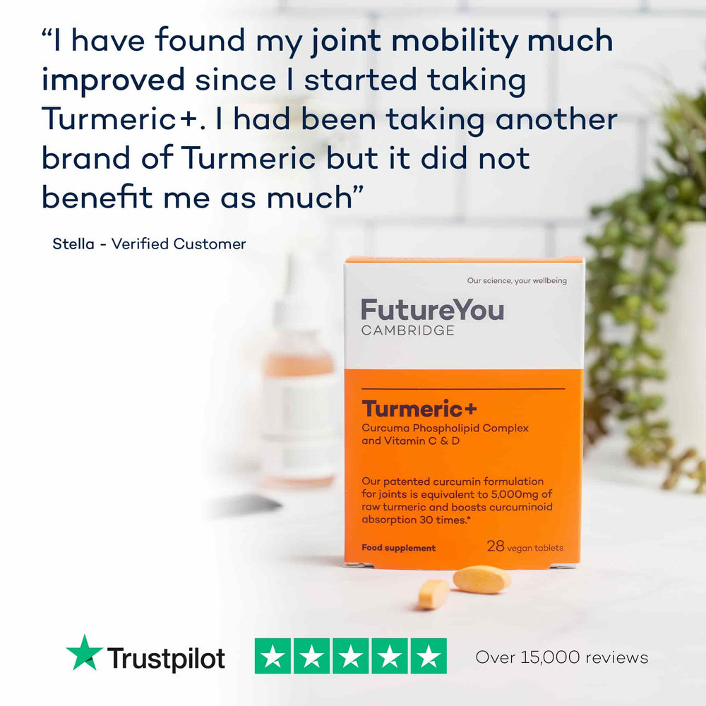 3-month Turmeric+ Subscription | FutureYou Cambridge