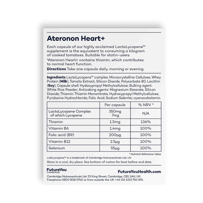 Ateronon Heart+ | The LactoLycopene 'Tomato Pill'