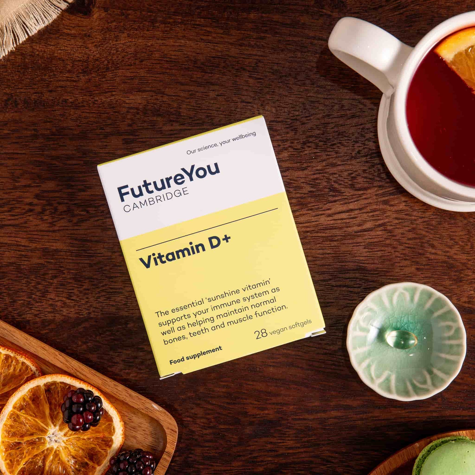 Vitamin D+ Vegan Softgels | The Sunshine Vitamin